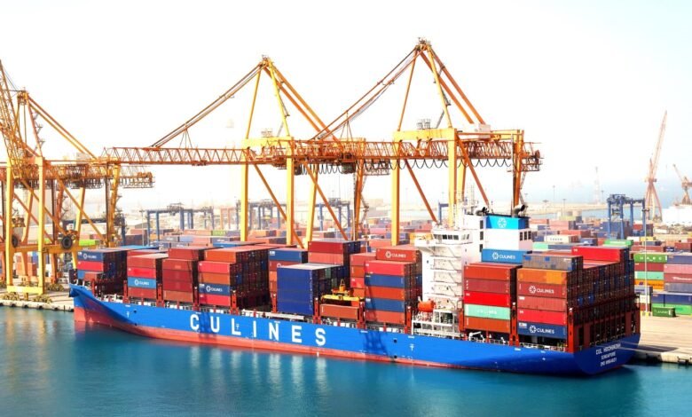 خط CULINE الصيني ينظم خدمة جديدة بين موانئ العين السخنة وعدن في اليمن ...